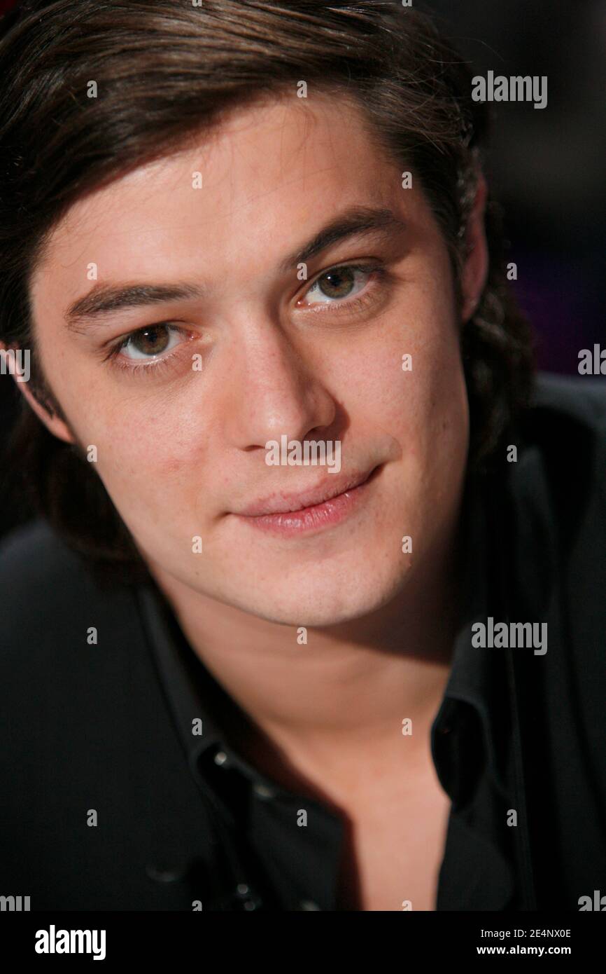 Actor Aurelien Wiik attends the taping of TV show in La Plaine Saint ...