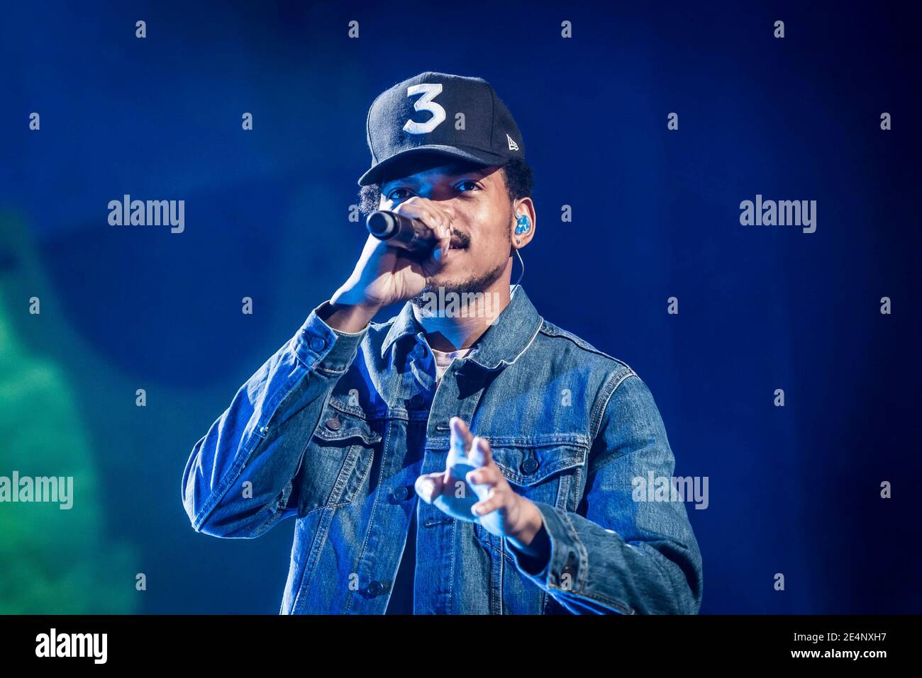 Chance The Rapper performs live on stage as part of the Apple Music ...