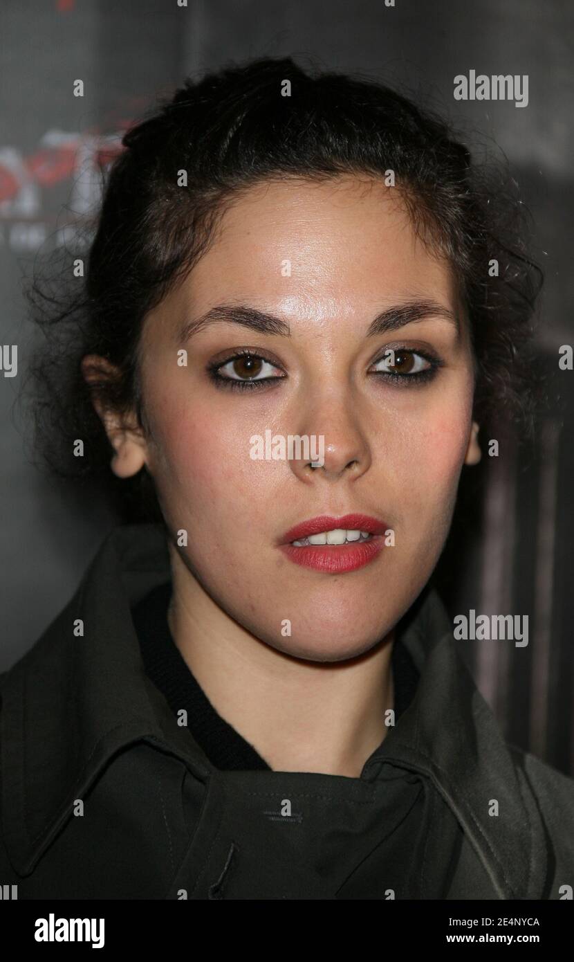 Actress Alysson Paradis poses during the French premiere of 'Sweeney ...