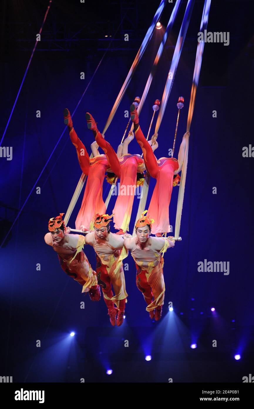 32nd International Circus Festival of Monte Carlo in Monaco on January ...