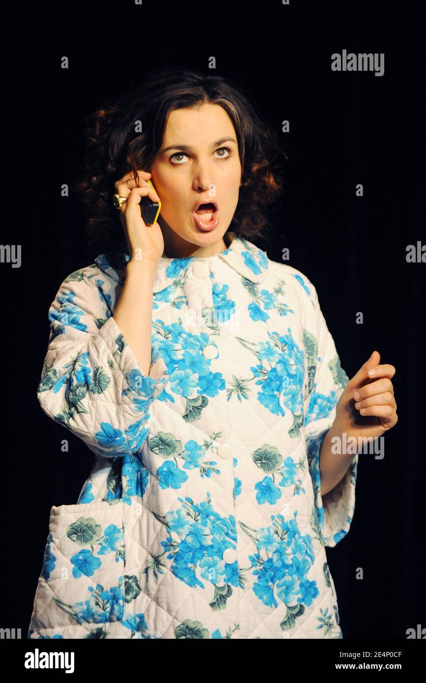 Armelle during the rehearseal of Armelle directed by Rodolphe Sand at ...