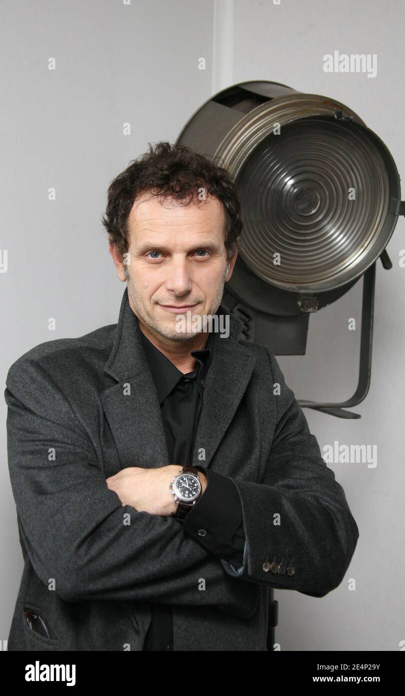 Actor Charles Berling poses during the 2nd Salon du Cinema held at the ...