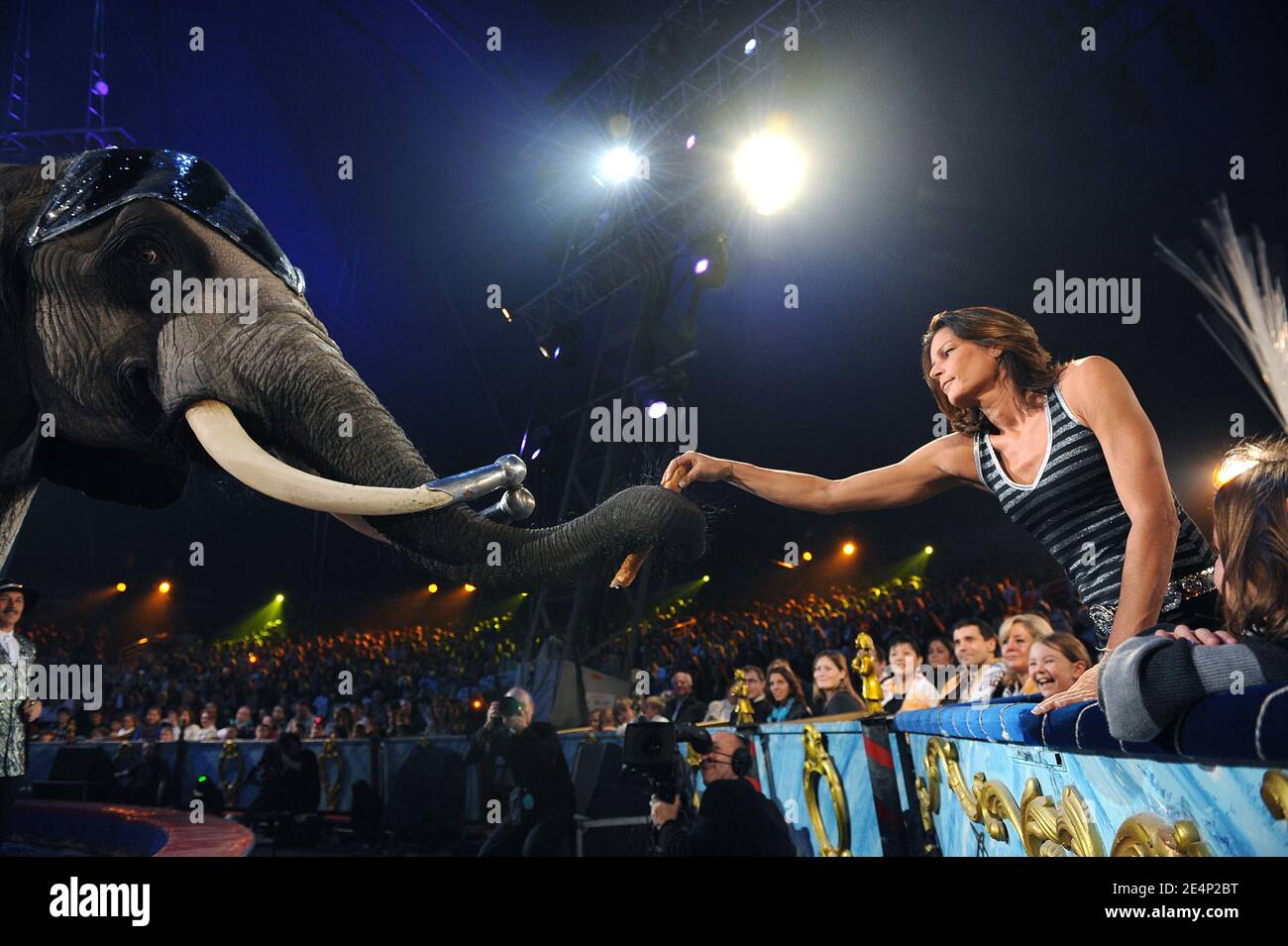 Princess Stephanie attends the 32nd International Circus Festival of ...