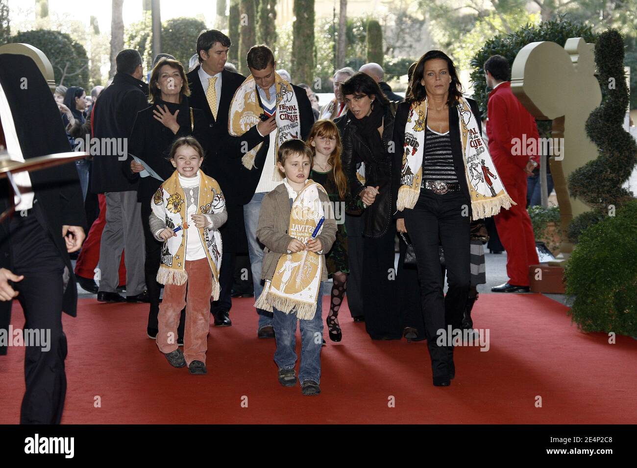 Princess Caroline of Monaco and Caroline's son Pierre Casiraghi ...