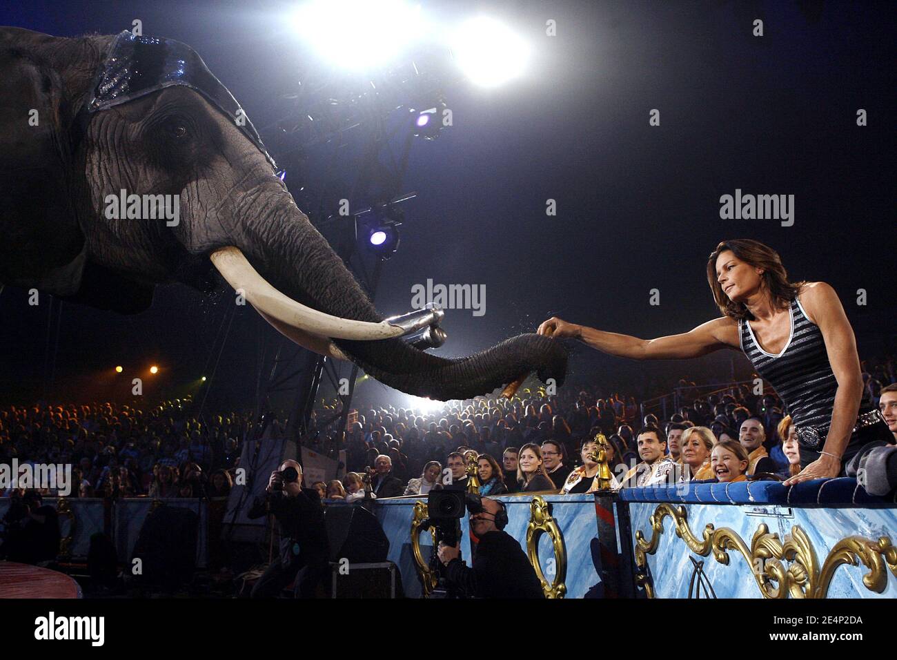 Princess Stephanie attends the 32nd International Circus Festival of ...