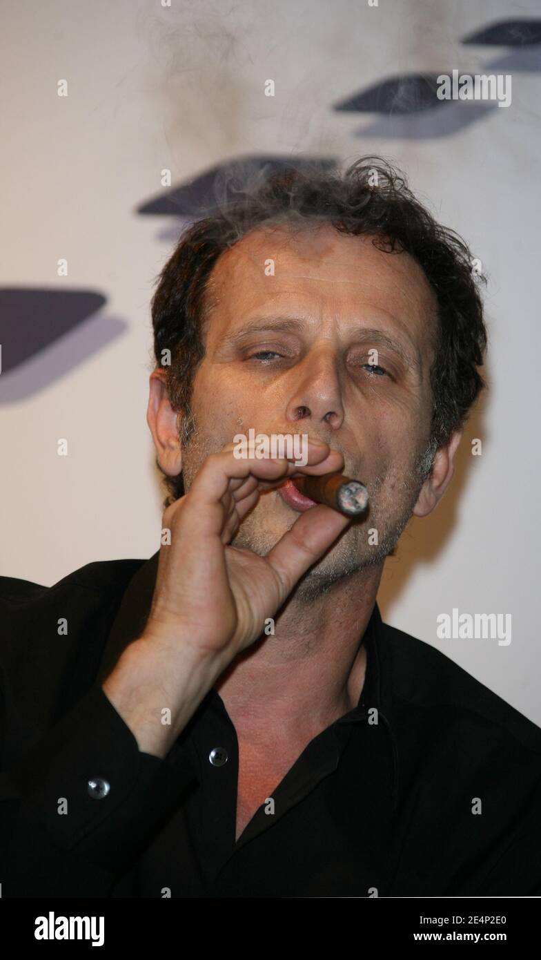 Actor Charles Berling poses during the 2nd Salon du Cinema held at the ...