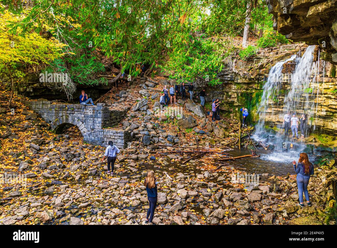 Hilton Falls Conservation Area Hamilton Ontario Canada Stock Photo - Alamy