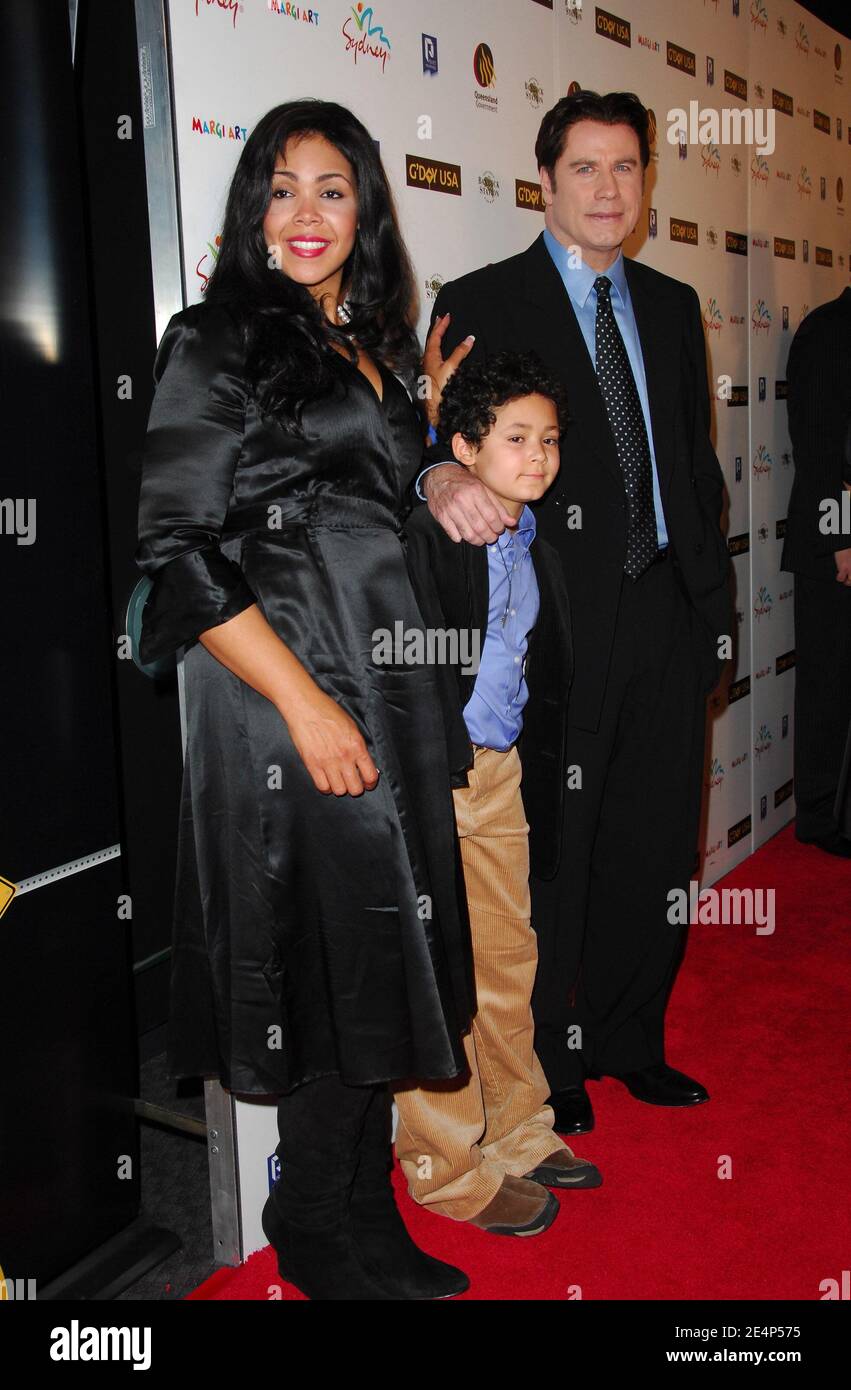 Khaliah ali and john travolta hi-res stock photography and images - Alamy