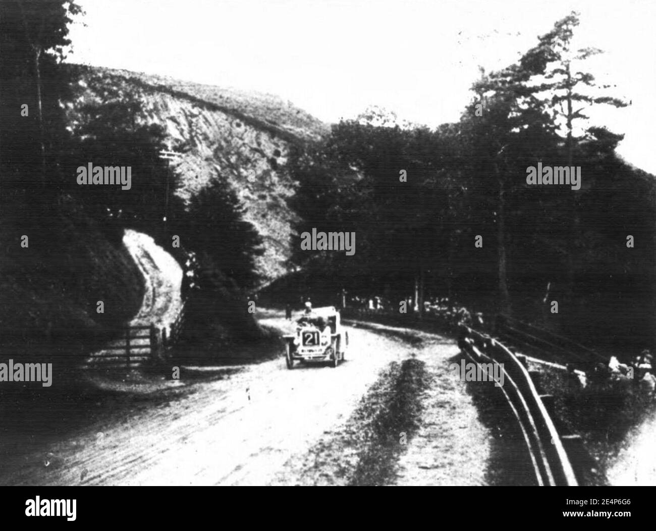 Maudslay car driven by Cox at 1905 Isle of Man TT Stock Photo - Alamy