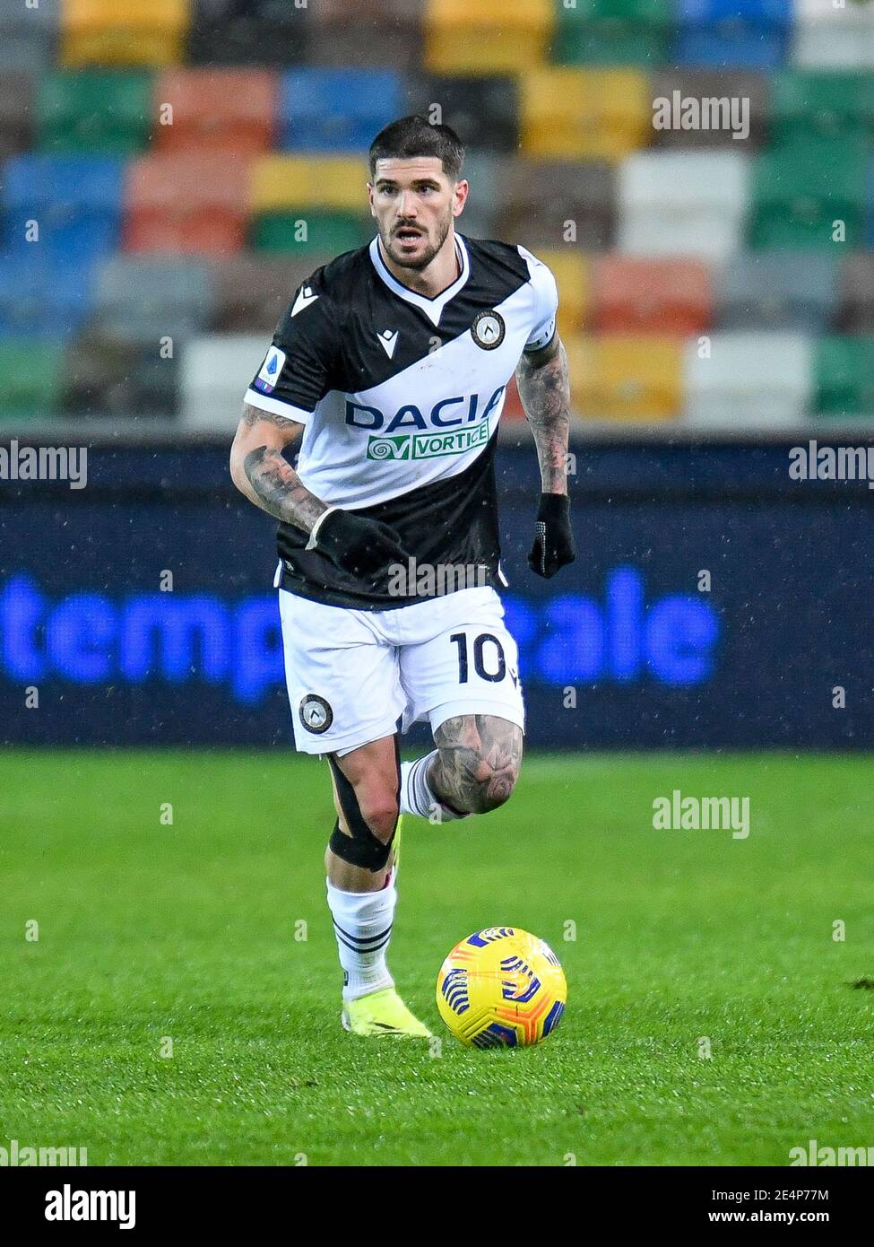 Rodrigo De Paul of Udinese during Udinese Calcio vs FC Internazionale ...