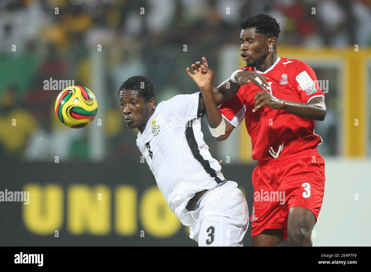 Ghana battle for the ball hi-res stock photography and images - Alamy