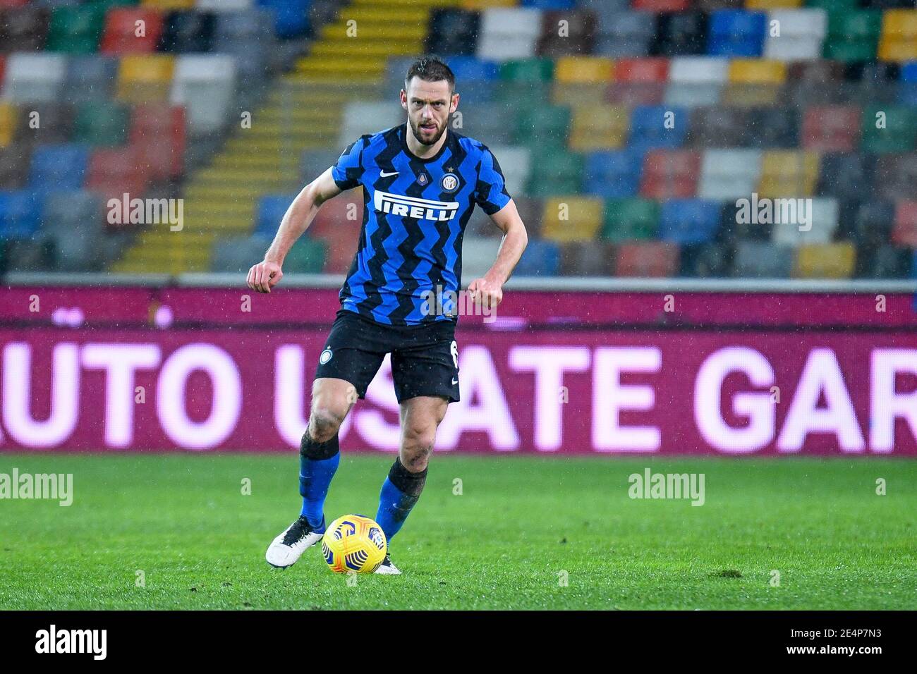 Stefan de Vrij of Internazionale during Udinese Calcio vs FC ...
