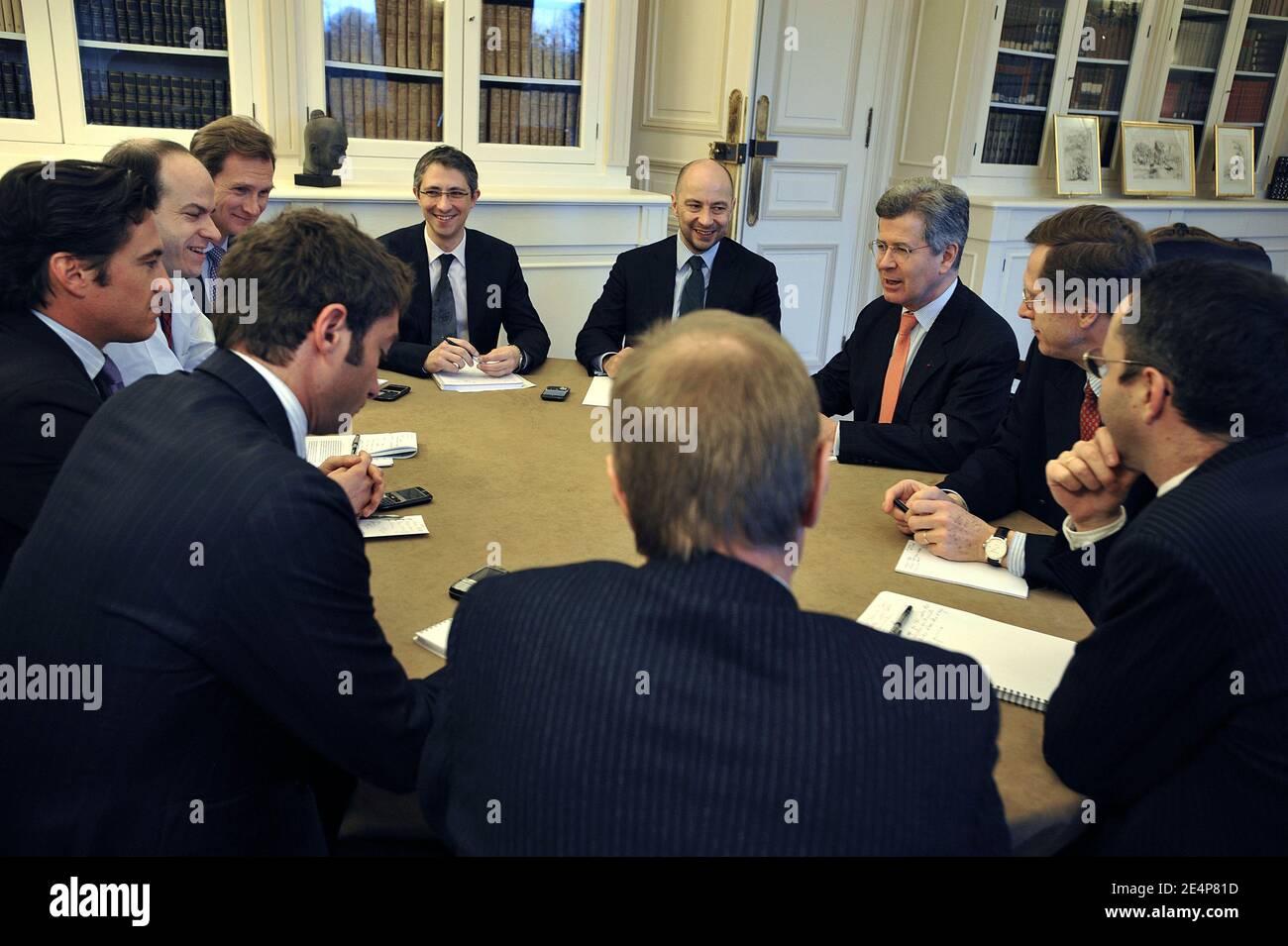 Jean-David Levitte, Diplomatic advisor of President Nicolas Sarkozy, is ...