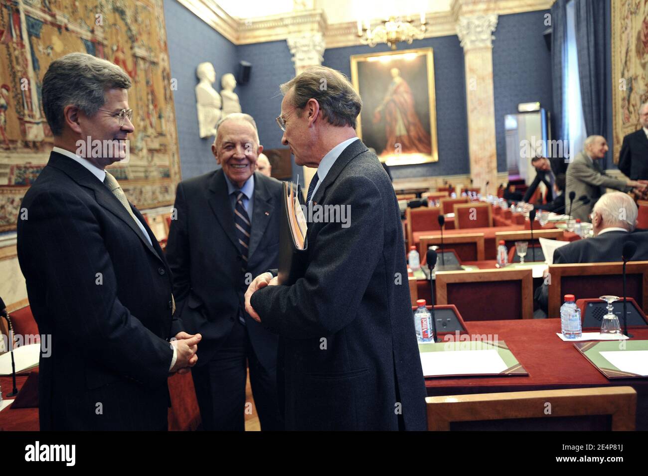 Jean-David Levitte, Diplomatic advisor of President Nicolas Sarkozy, is ...