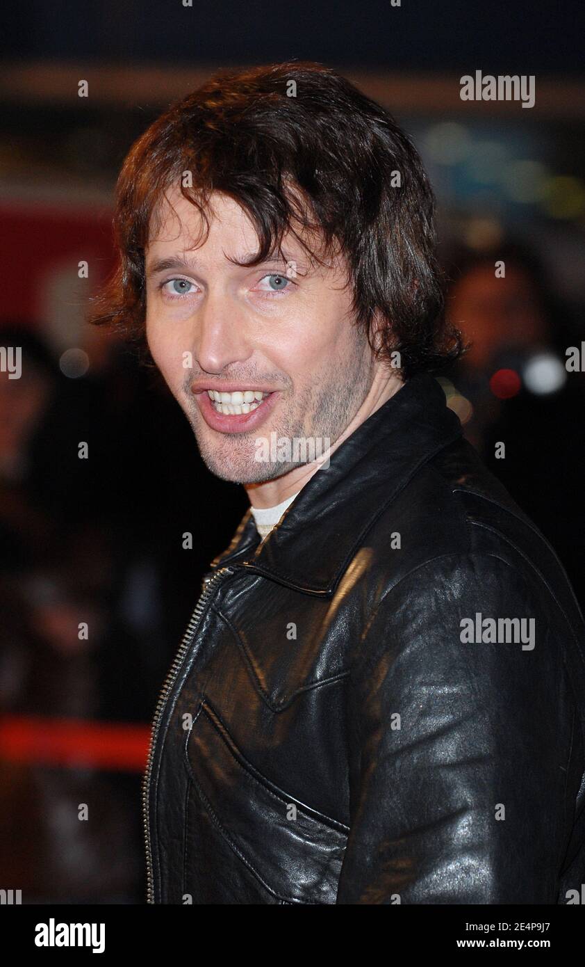 British singer James Blunt arrives to the 9th annual NRJ Music Awards ...