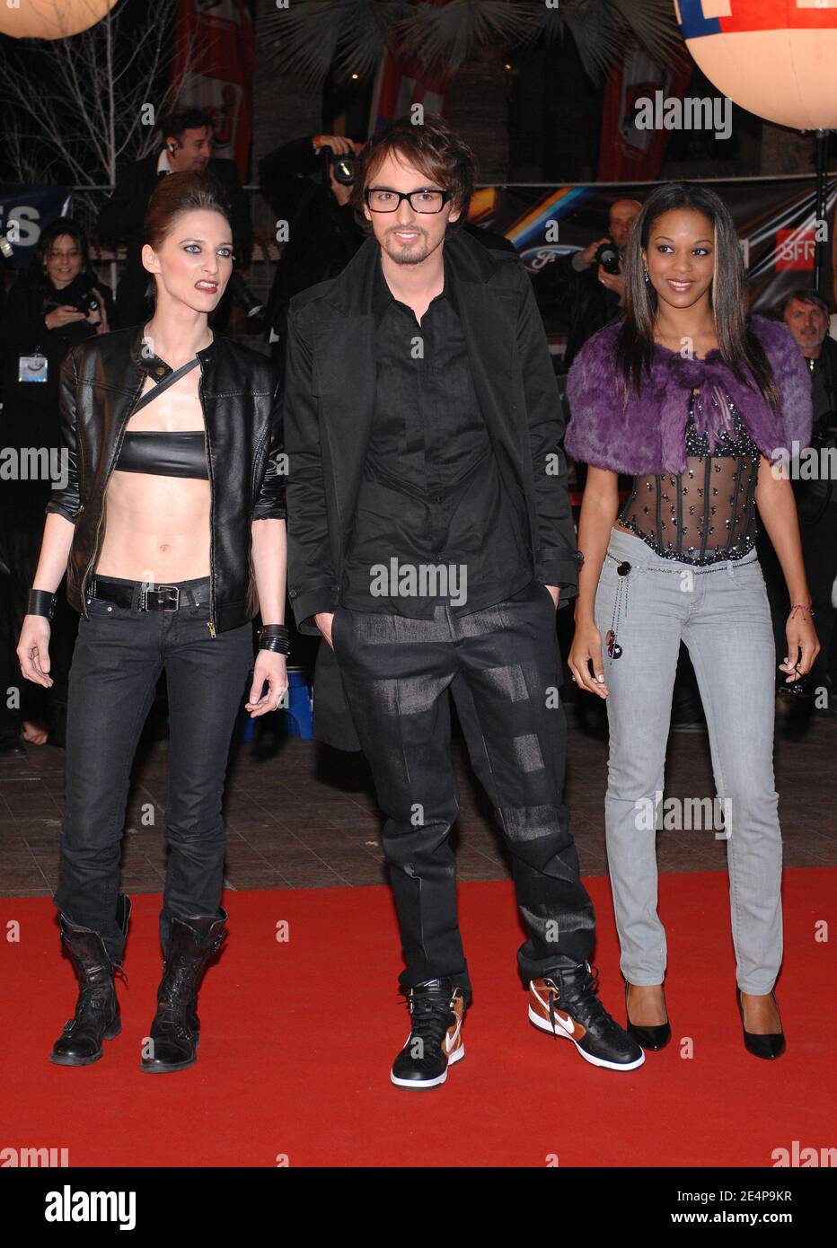 French singer Christophe Willem arrives to the 9th annual NRJ Music ...