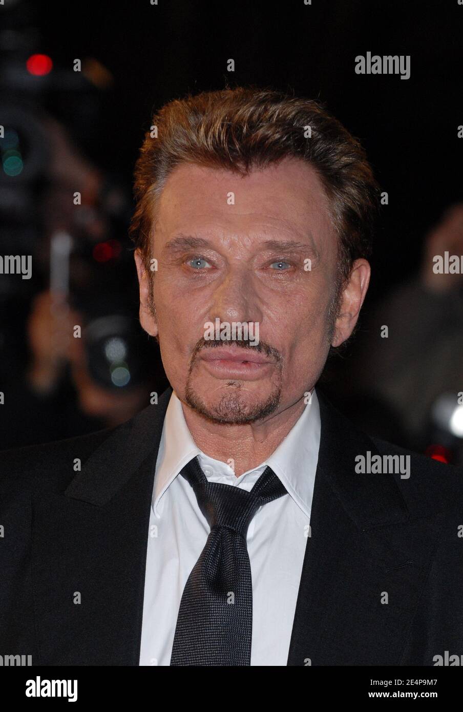 French singer Johnny Hallyday arrives to the 9th annual NRJ Music ...