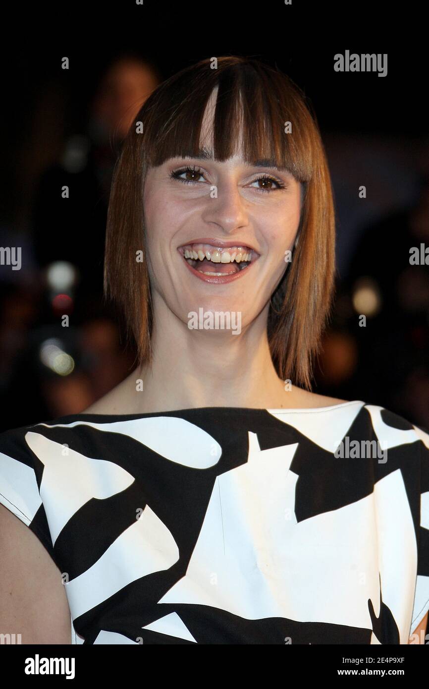 Michael Youn and Yelle at the NRJ Musics Awards 2008, held in cannes ...