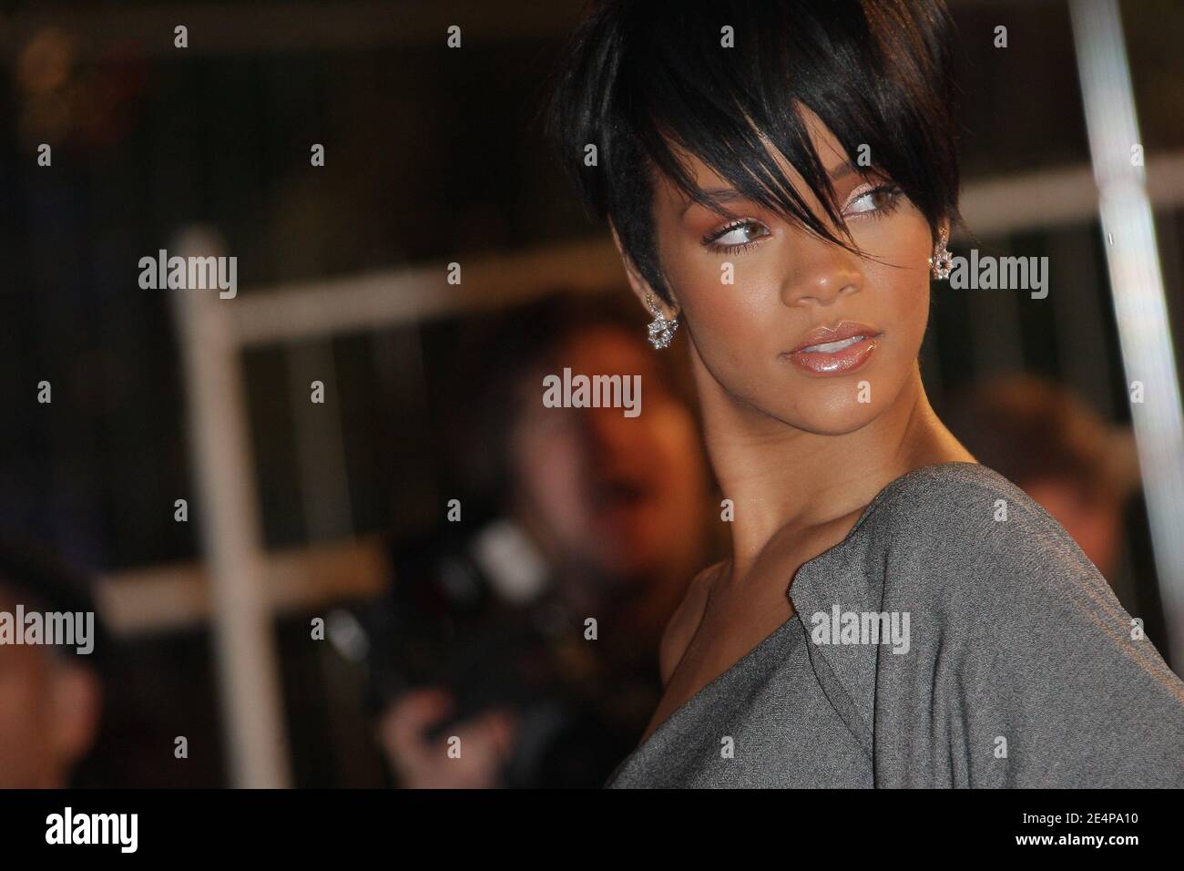 Rihanna at the NRJ Musics Awards 2008, held in cannes, France, on ...