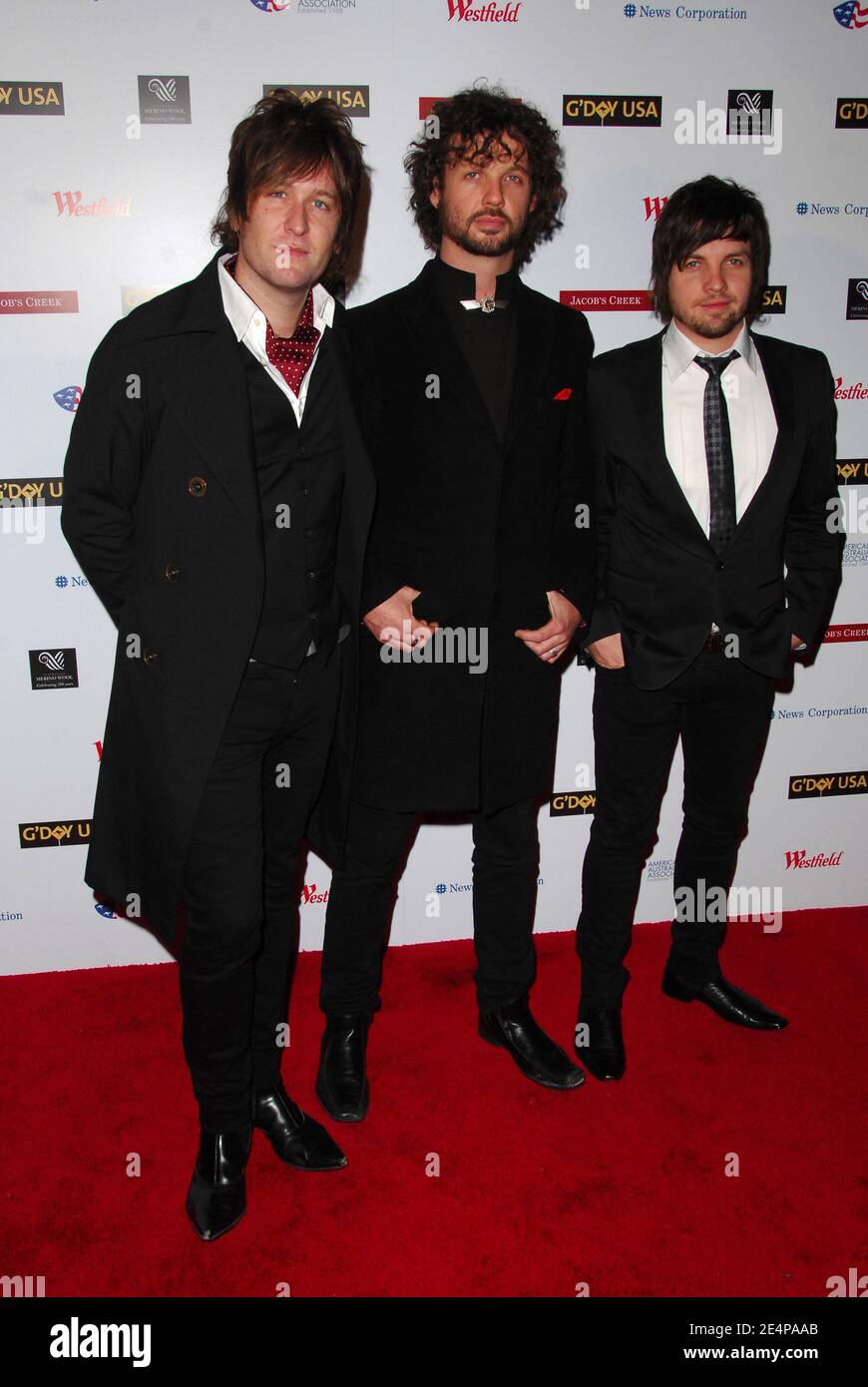 Musical band Eskimo Joe attends the G'Day: Australia Week 2008 Black ...