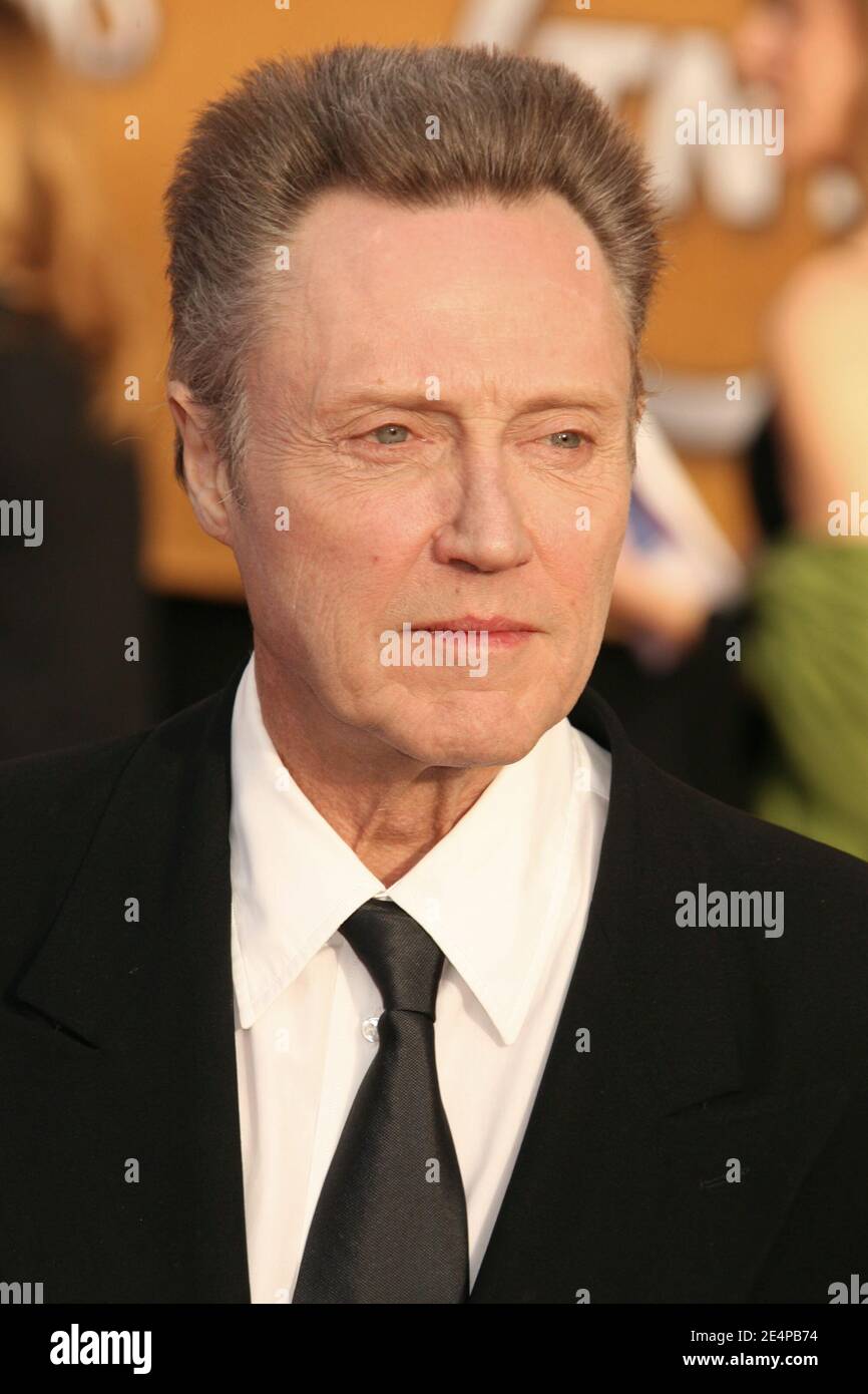 Christopher Walken attends the 14th Annual Screen Actors Guild Awards ...