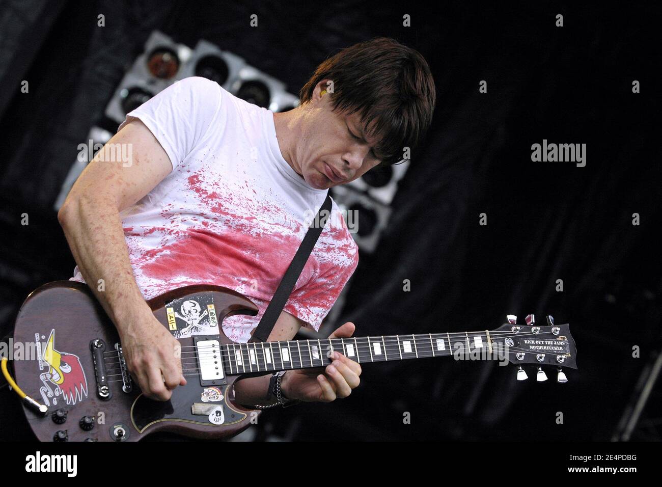 US band the Bellrays performs live on stage during the 'Furia Sound ...