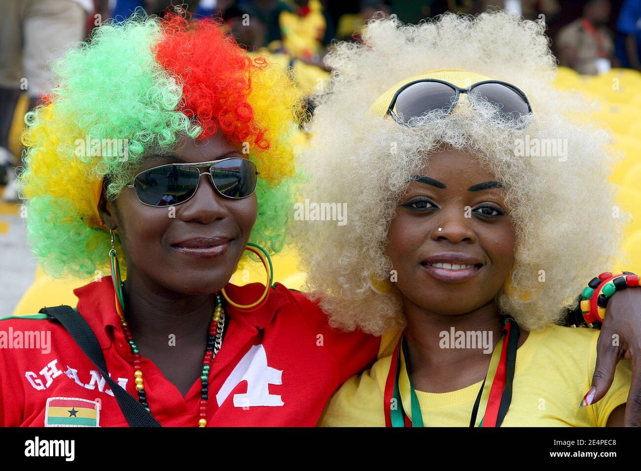 Ghana's fans during the African Cup of Nations, quarter finals, soccer ...