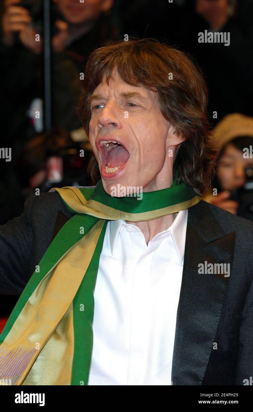 British rock legends the Rolling Stones lead singer Mick Jagger walks ...