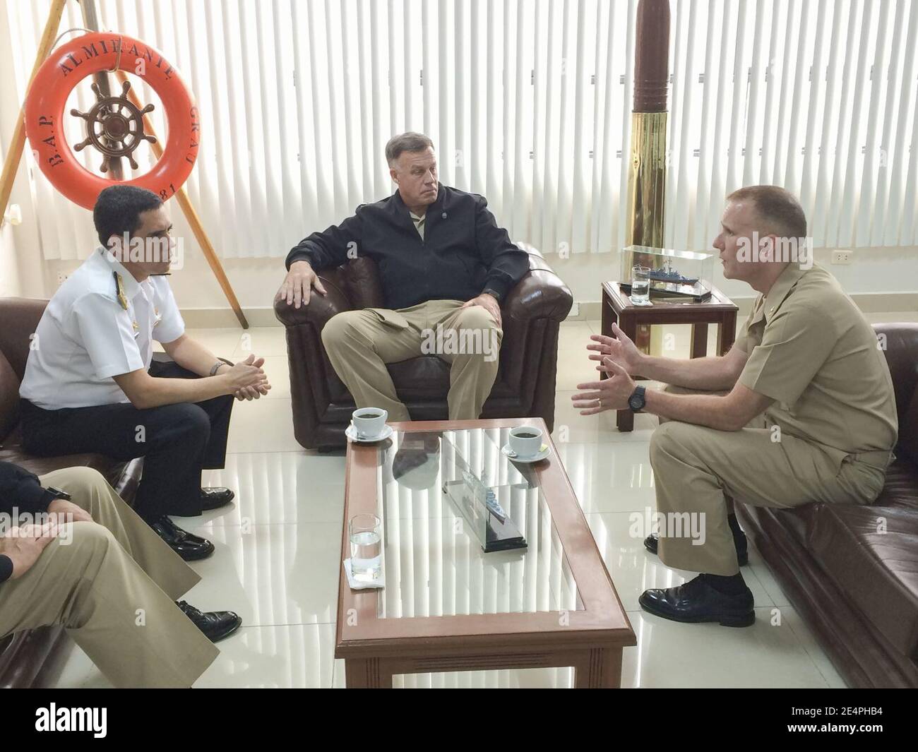 MCPON Attends UNITAS 2017 Stock Photo - Alamy