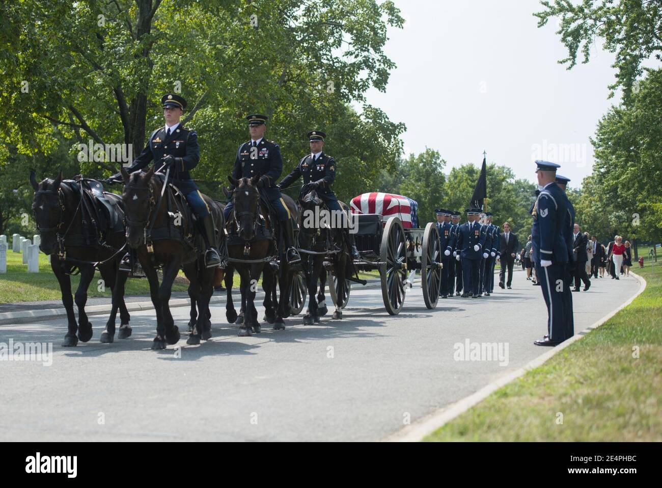 Members of the U.S. Air Force Honor Guard Participate in the Military ...