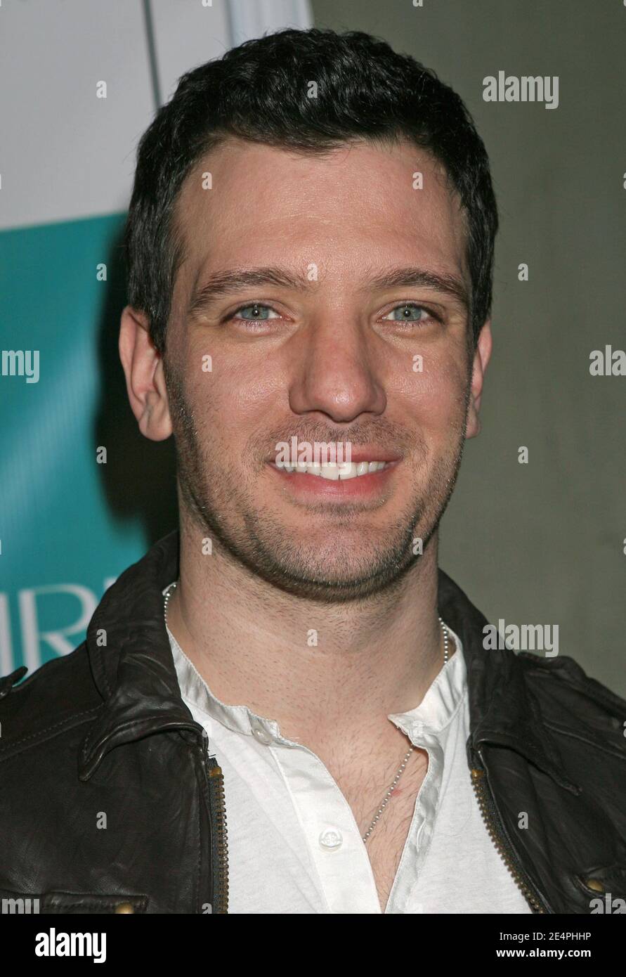 J.C. Chasez attends the In Style Magazine's Salute To Fashion, held at ...