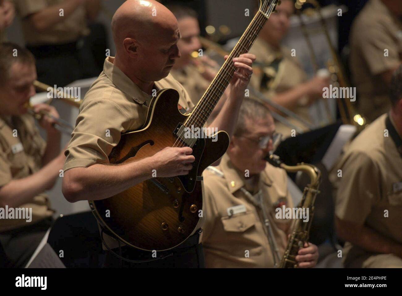 MCPON 50th Anniversary concert at the U.S. Navy Memorial Stock Photo ...