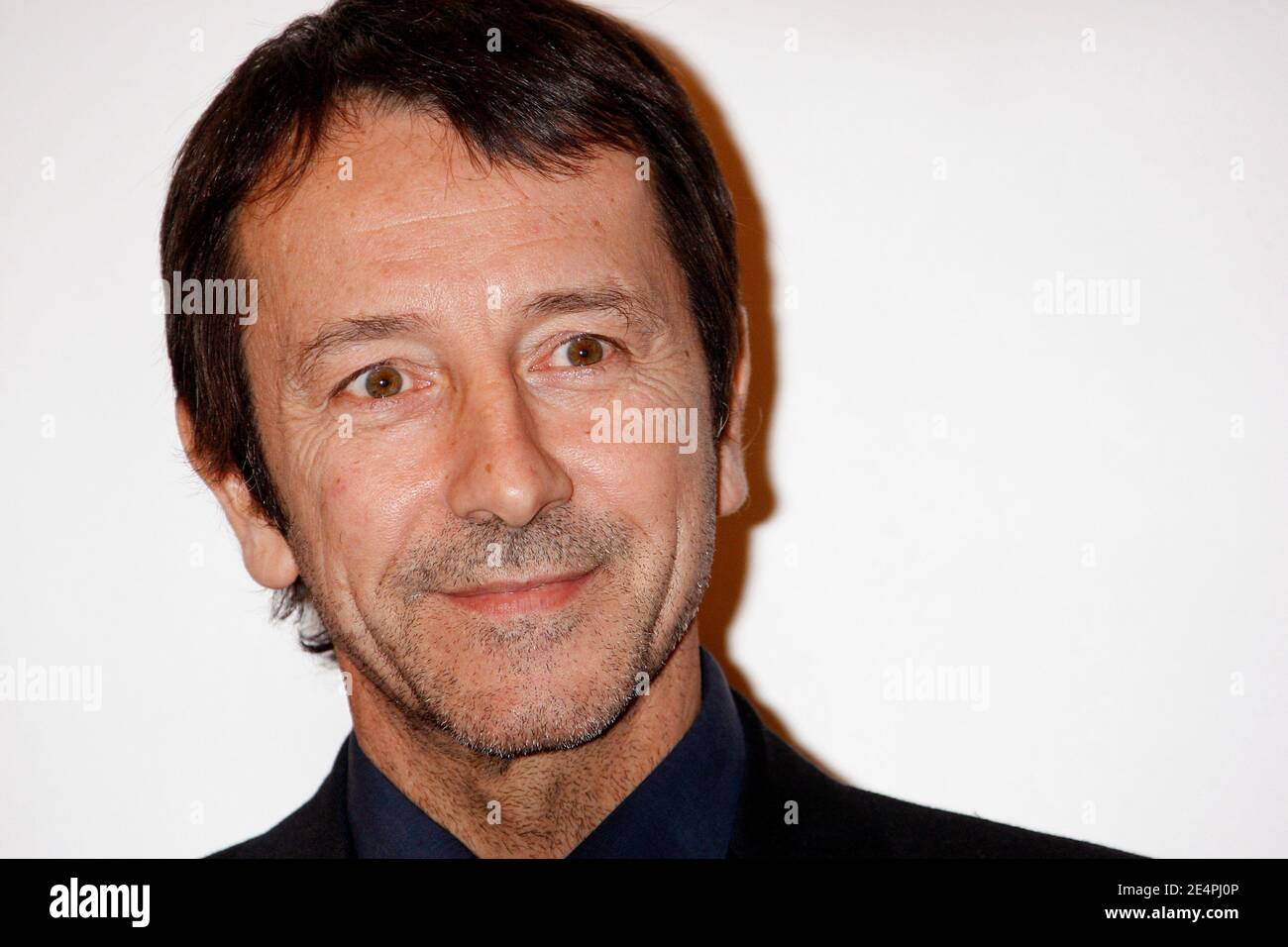 French actor Jean-Hugues Anglade poses during the 10th Luchon ...