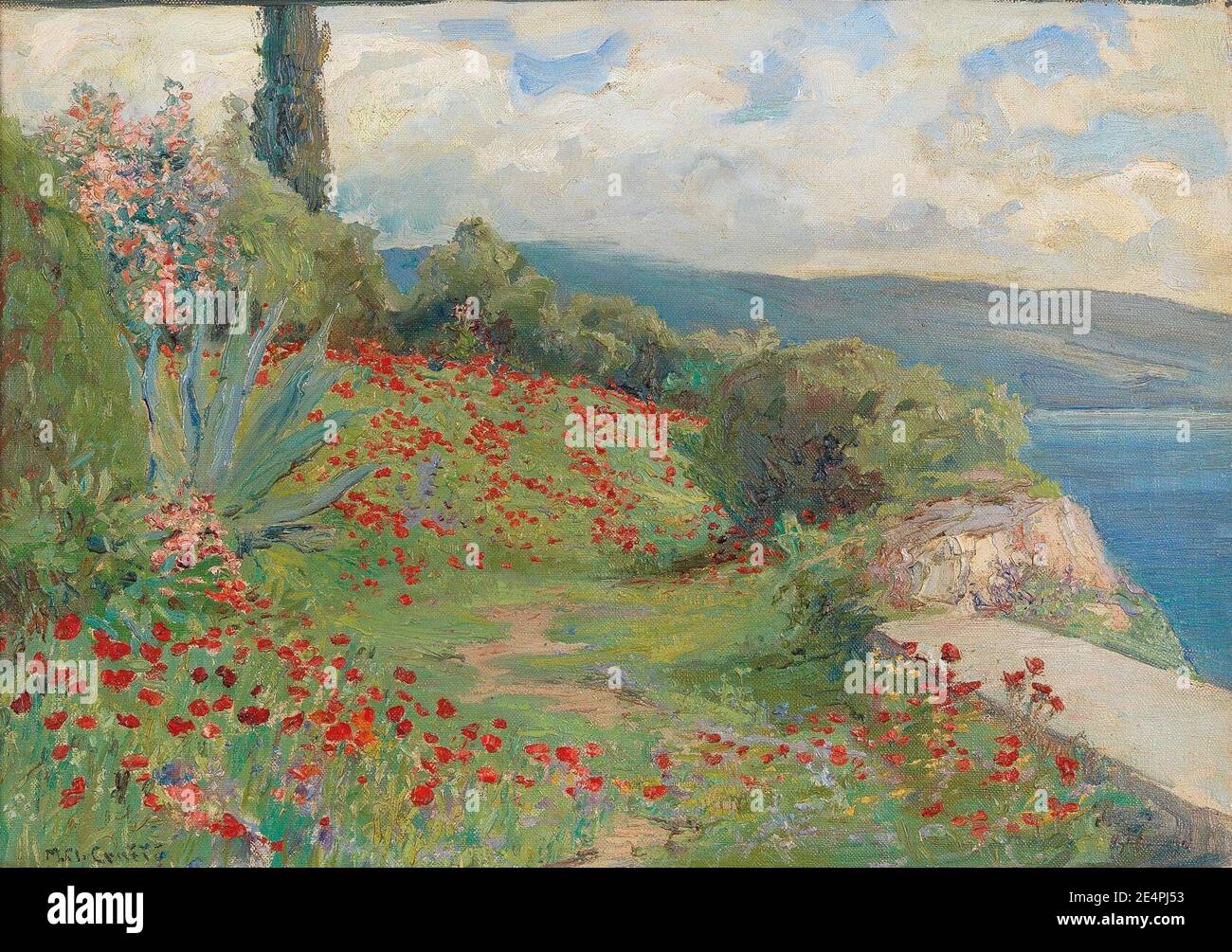 Menci Clement Crn i - Spring Day on the Coast Stock Photo - Alamy