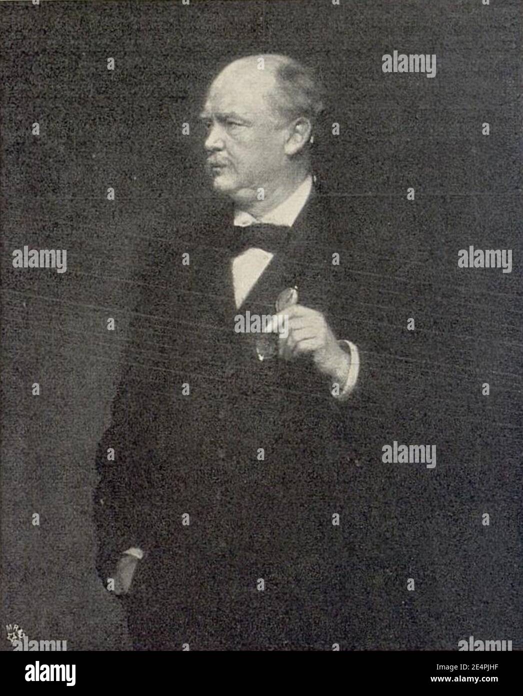 Max Koner - Georg von Siemens, 1896 Stock Photo - Alamy