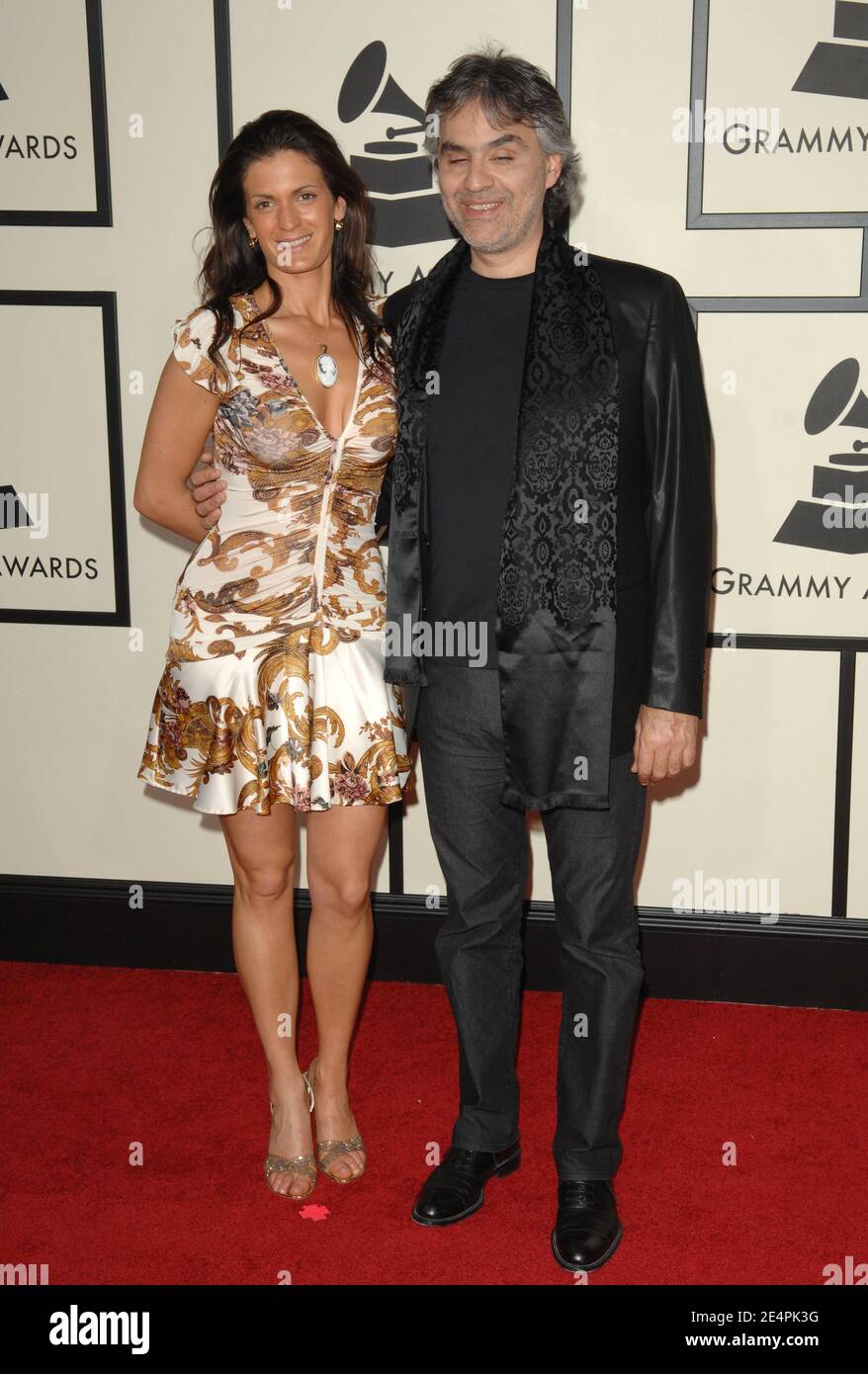 Andrea bocelli and wife hi-res stock photography and images - Alamy