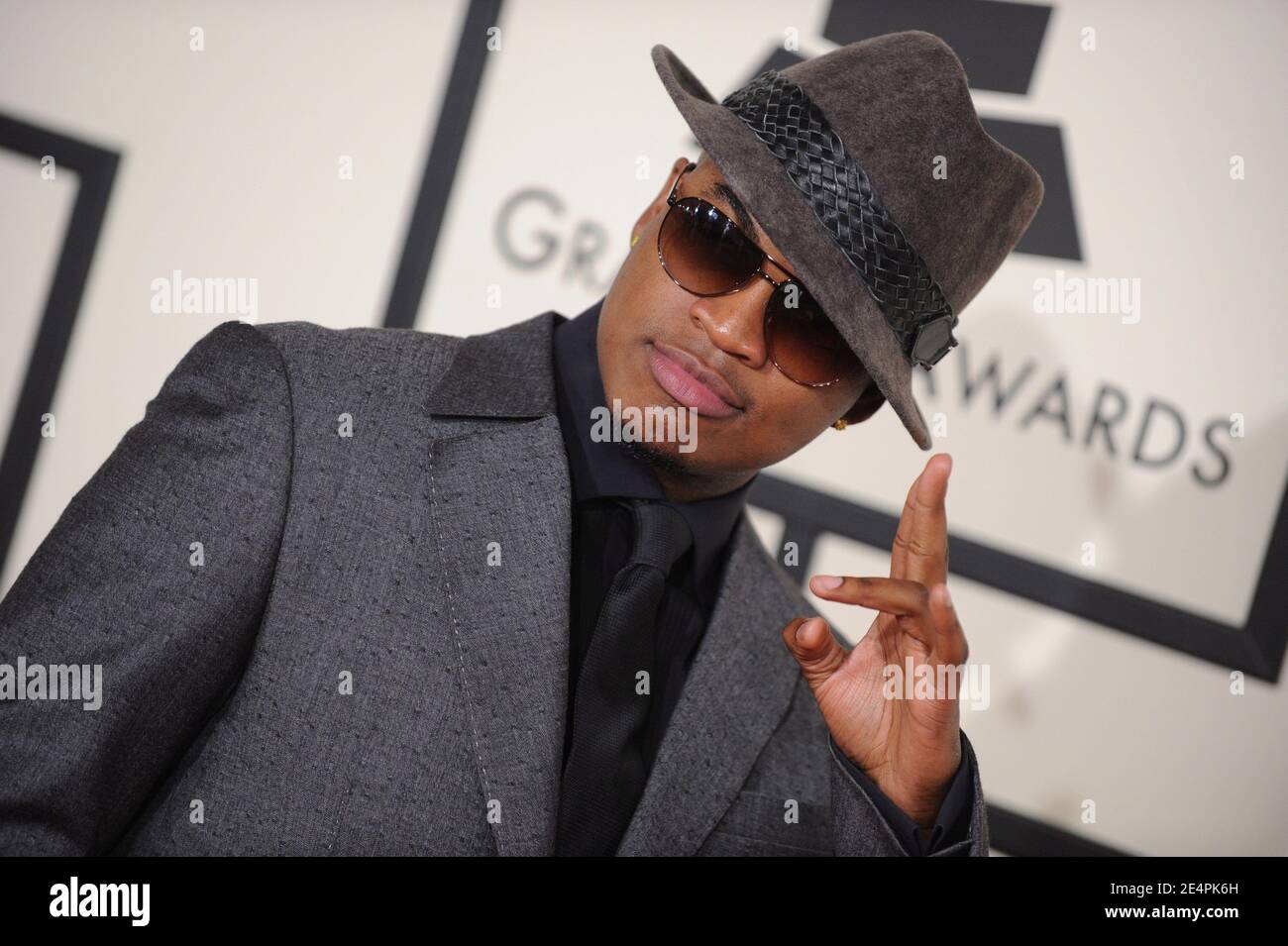 Ne-Yo attends the 50th Annual Grammy Awards, held at the Staples Center ...