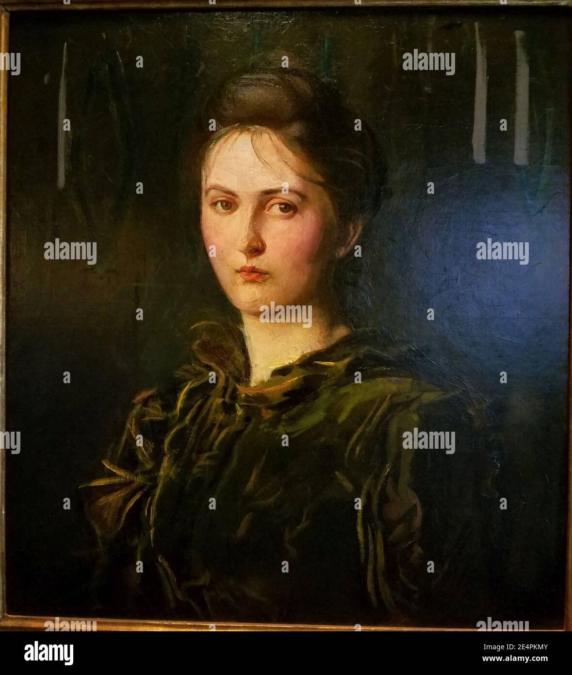 Mary, Portrait of the Artist's Daughter, by Abbott Handerson Thayer ...