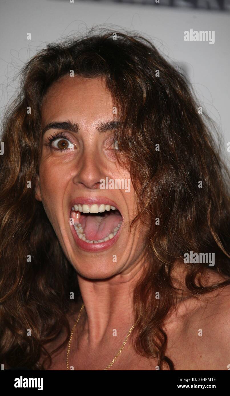 TV presenter Mademoiselle Agnes attends the Globes de Cristal ceremony ...