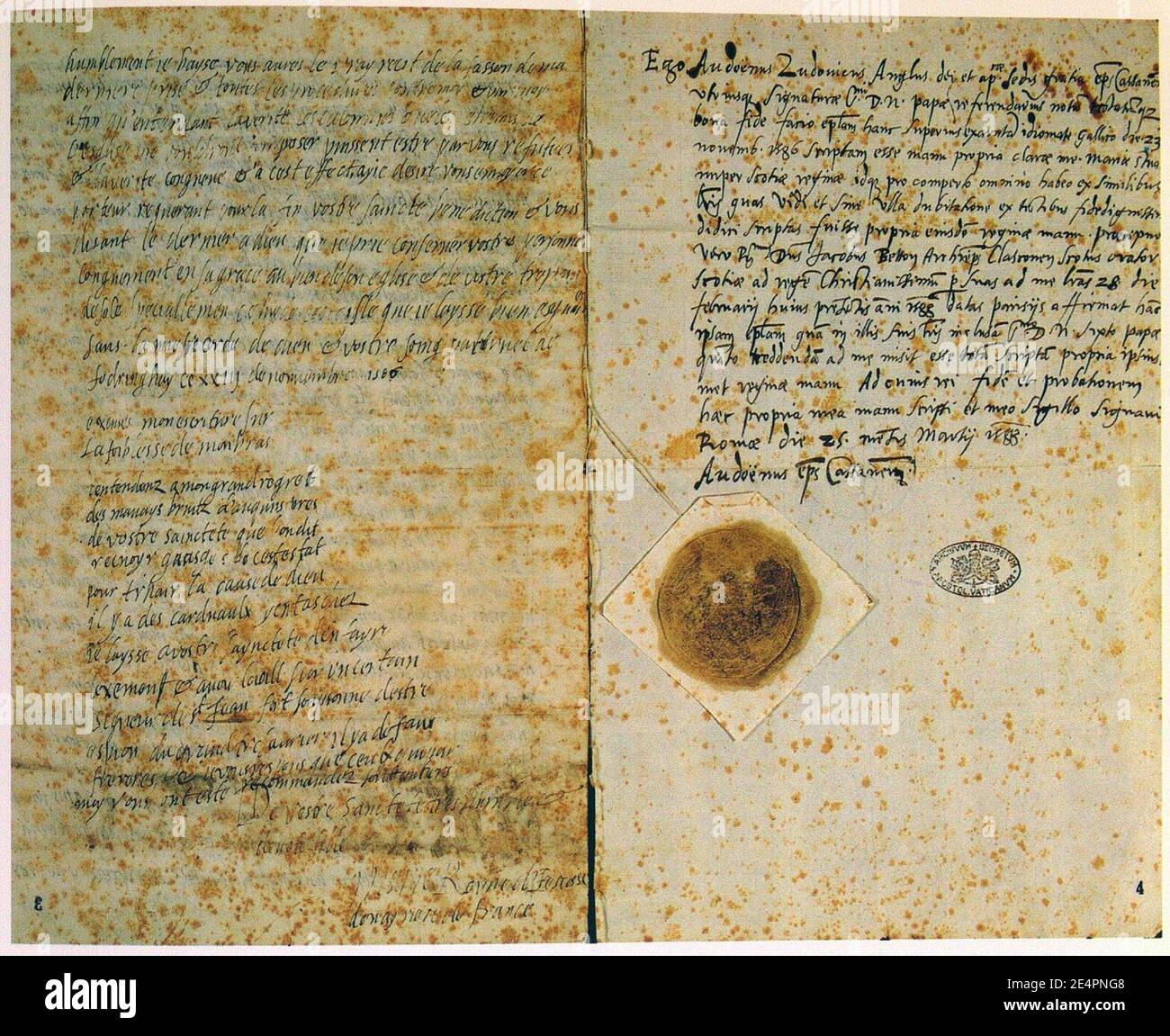 Mary stuart letter hi-res stock photography and images - Alamy