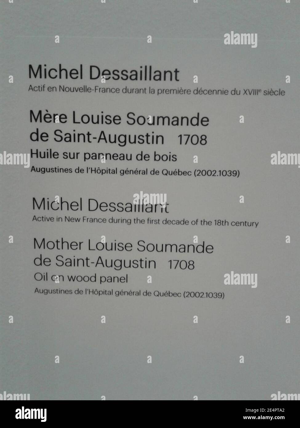 Mere Louise Soumande de Saint-Augustin - 03 Stock Photo - Alamy