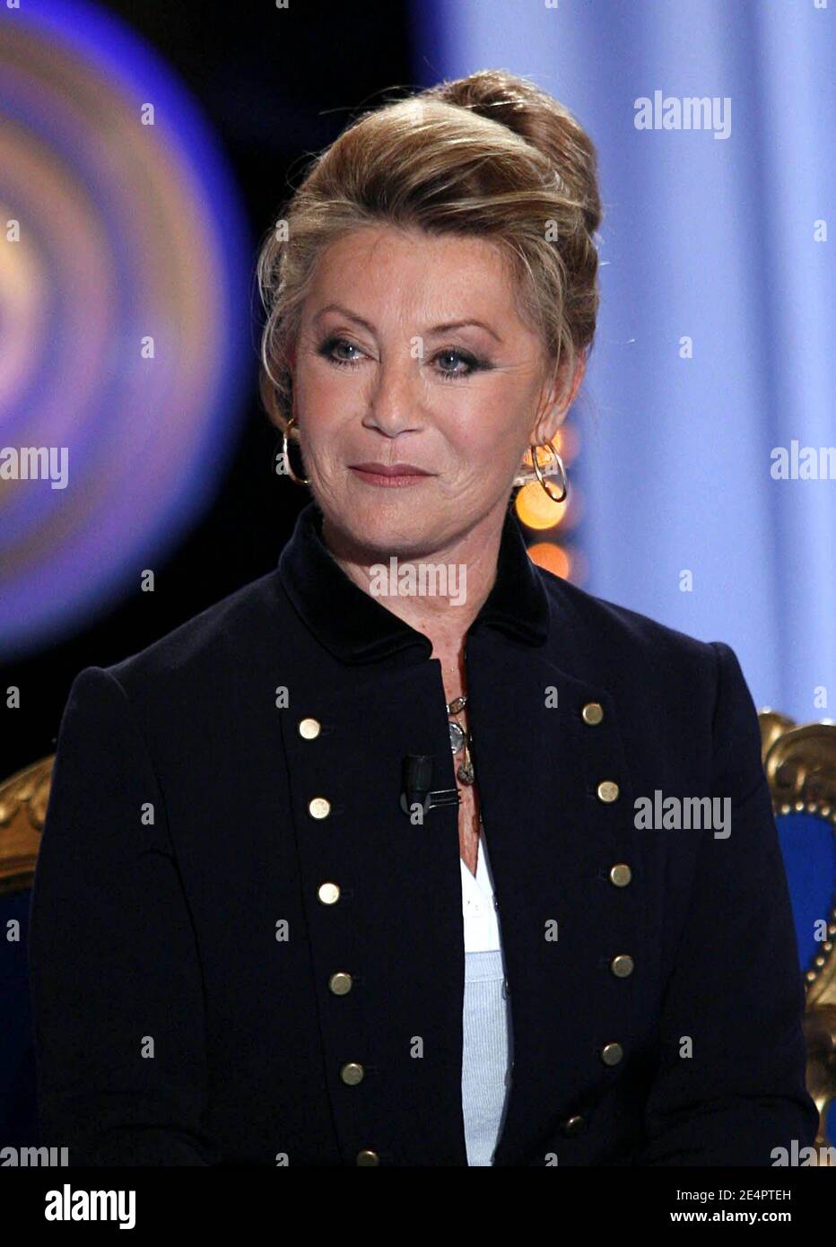 EXCLUSIVE - Sheila attends the taping of a TV show in Paris, France on ...