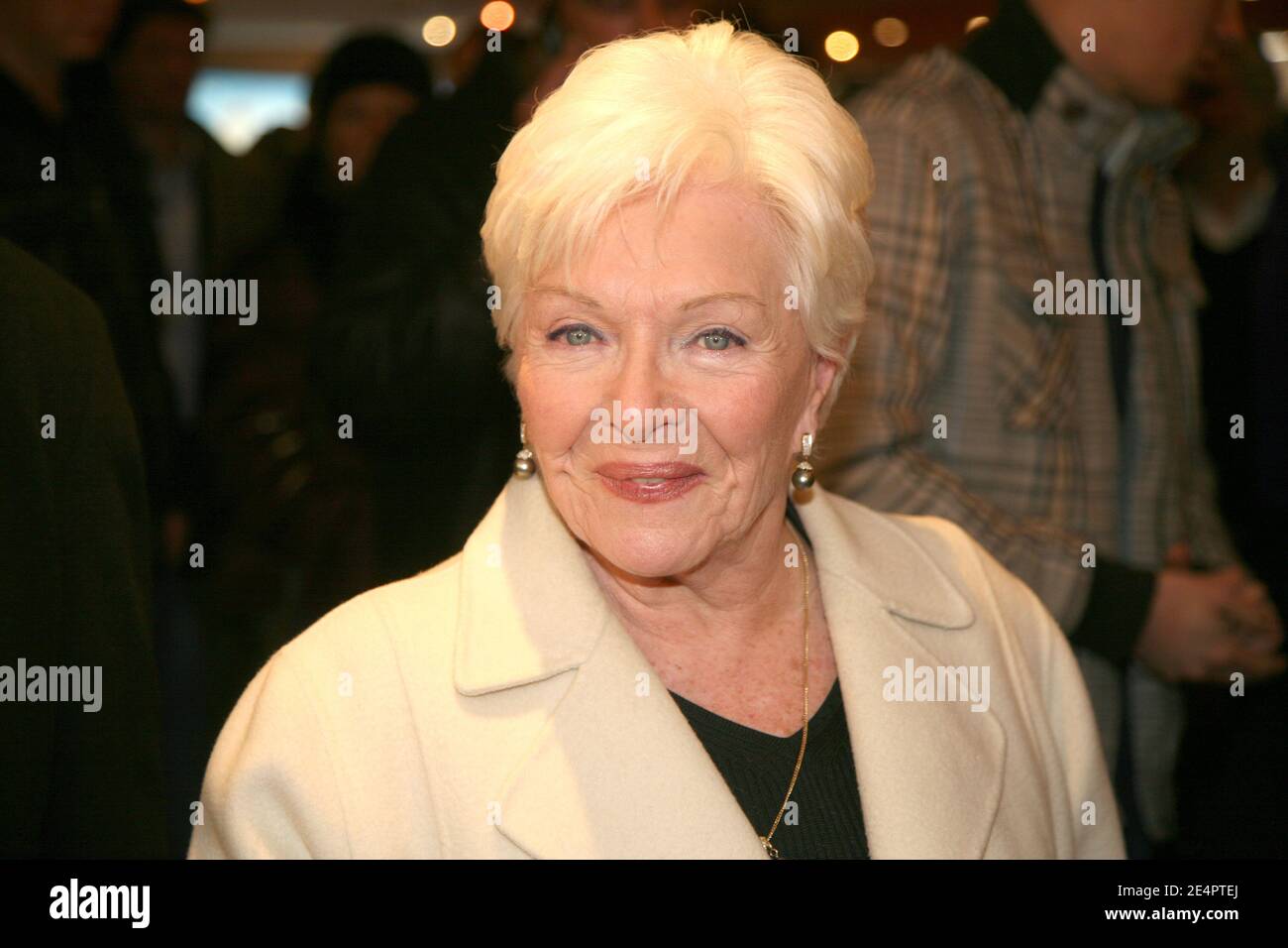 Actress-singer Line Renaud arrives at the premiere of the movie ...