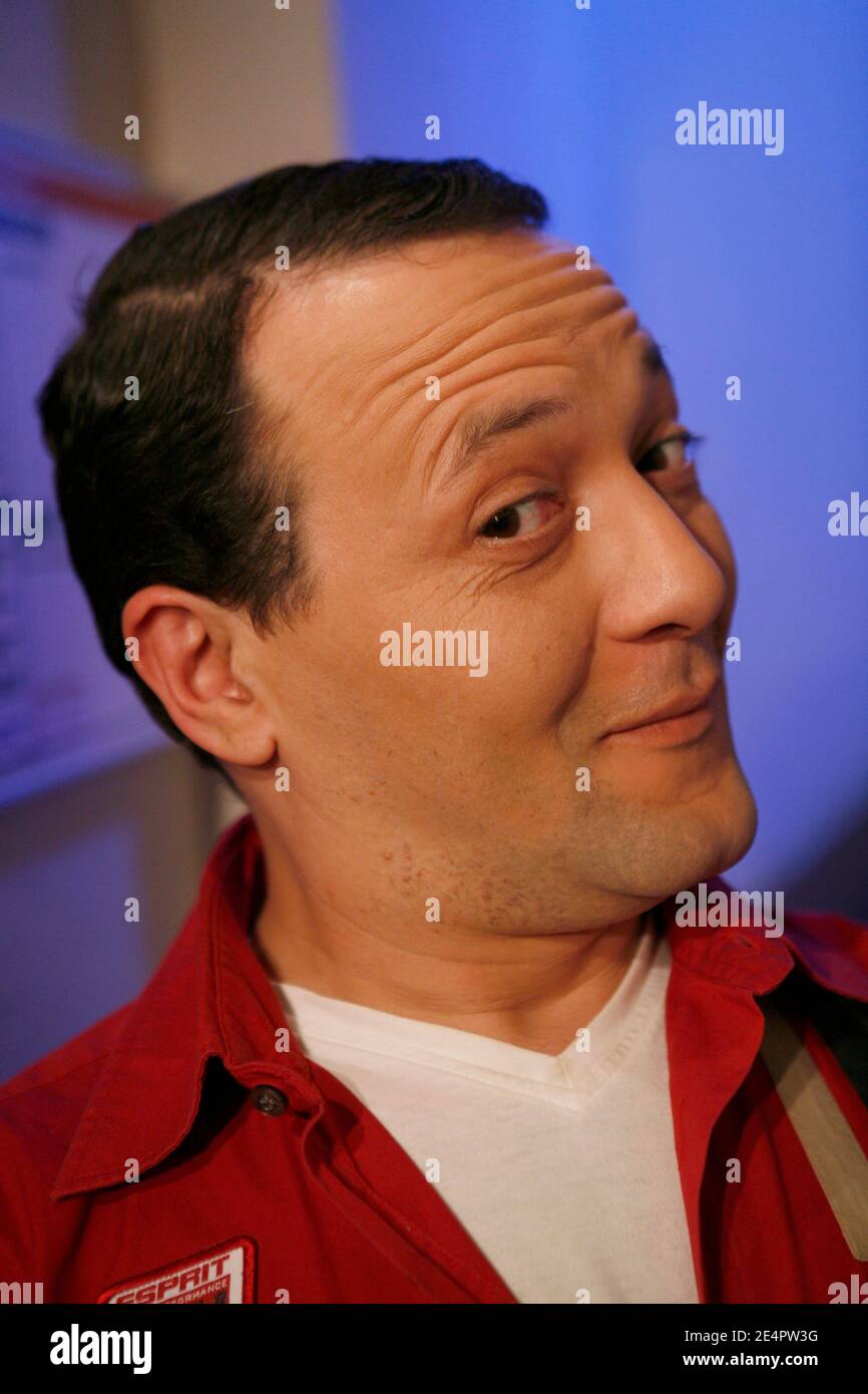 EXCLUSIVE - Arsene Mosca attends the taping of a Radio show in Paris ...