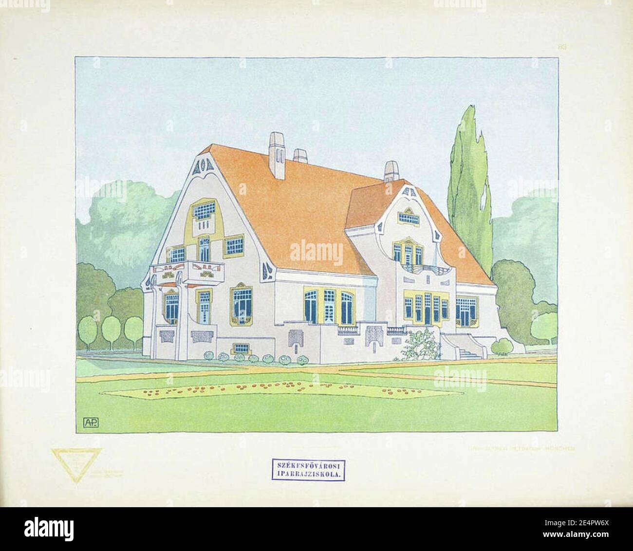 Max Joseph Gradl - Modern Design outside Stock Photo - Alamy