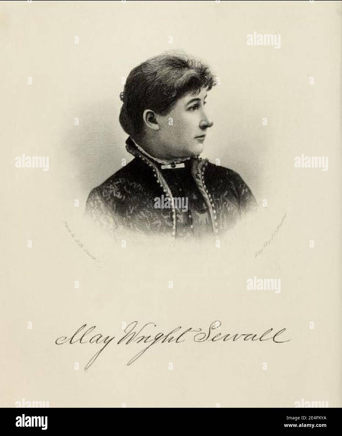 May Wright Sewall Stock Photo - Alamy