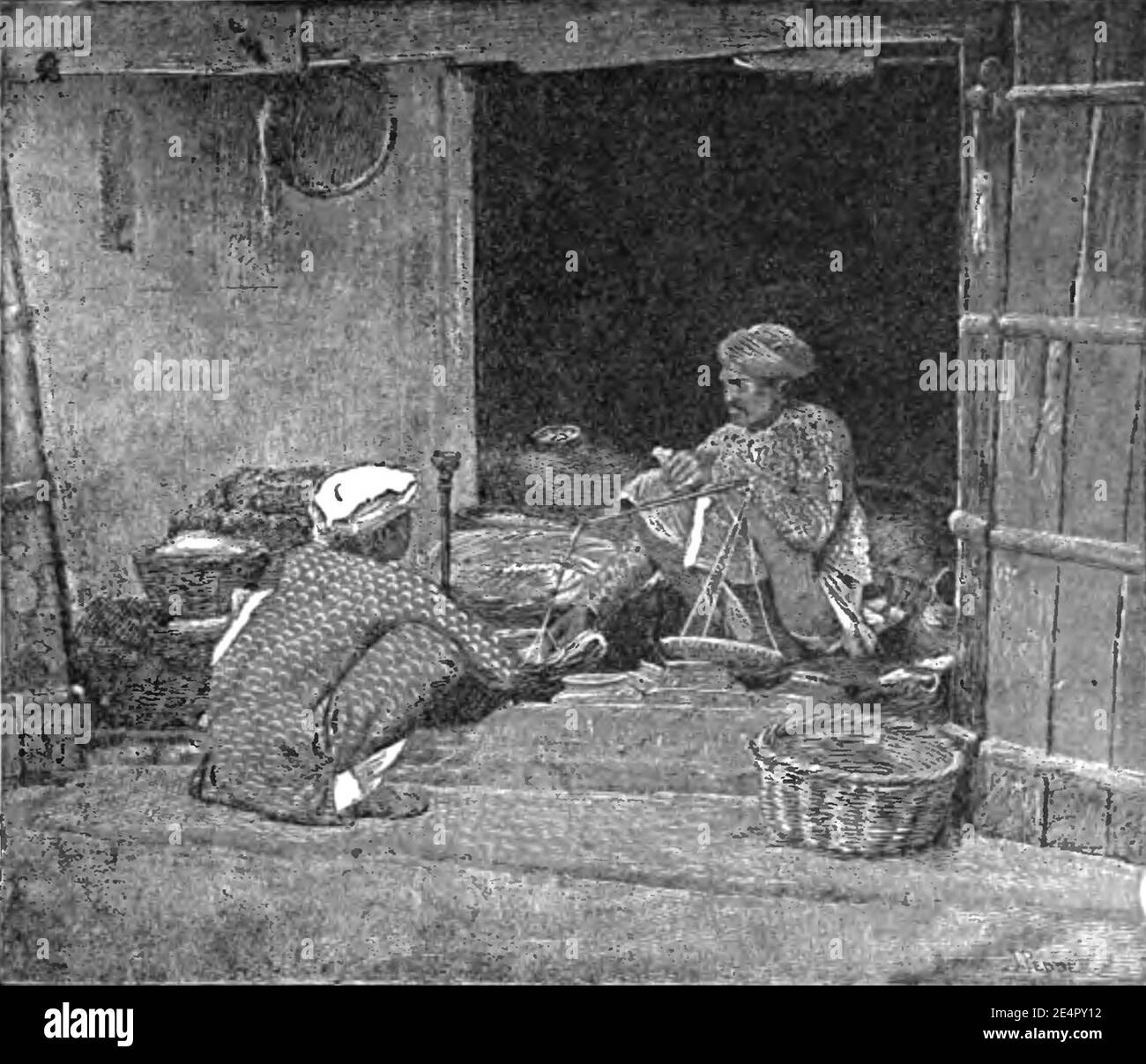 Merchant - Page 137 - History of India Vol 1 (1906 Stock Photo - Alamy