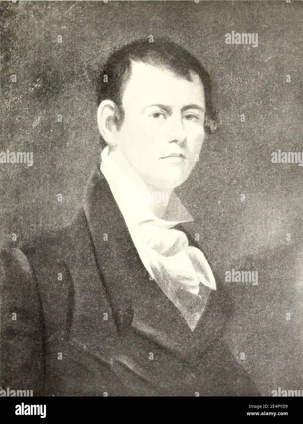 Matthew Harris Jouett, self-portrait Stock Photo - Alamy