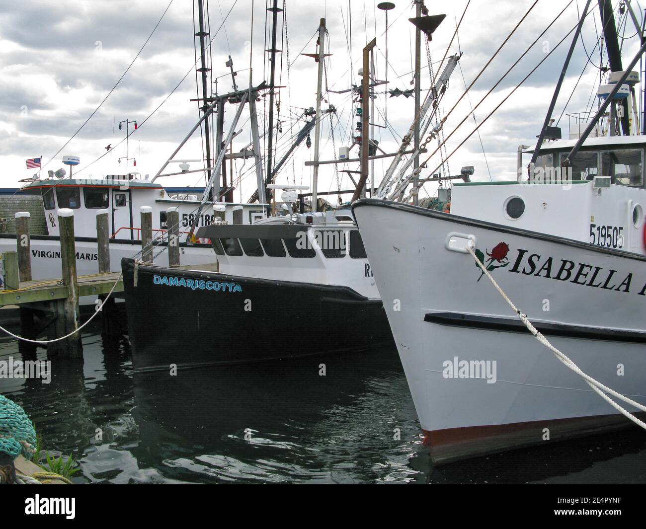 USA, Rhode Island, Point Judith, shipping, fishing, industry, fishing ...