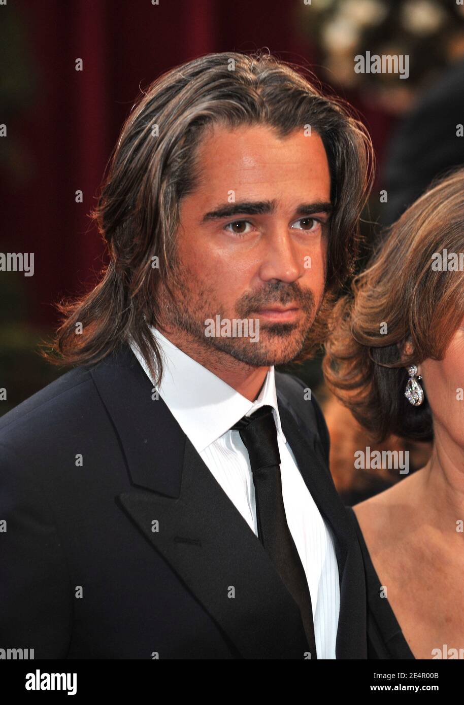 Colin Farrell arriving at the 80th Academy Awards, held at the Kodak ...
